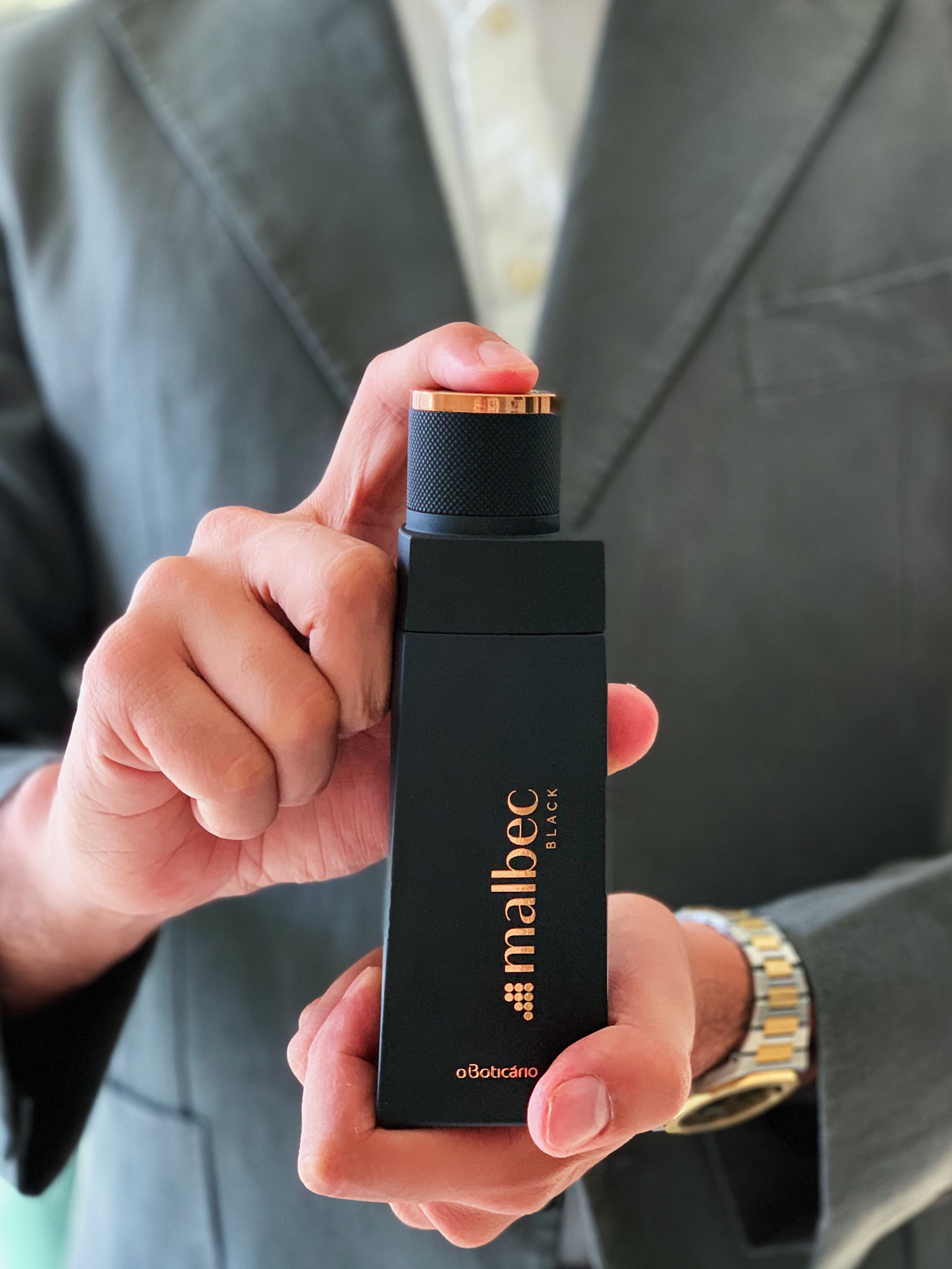 O Boticário's Newest Exclusive Men's Fragrance, Malbec Black - LianaPress
